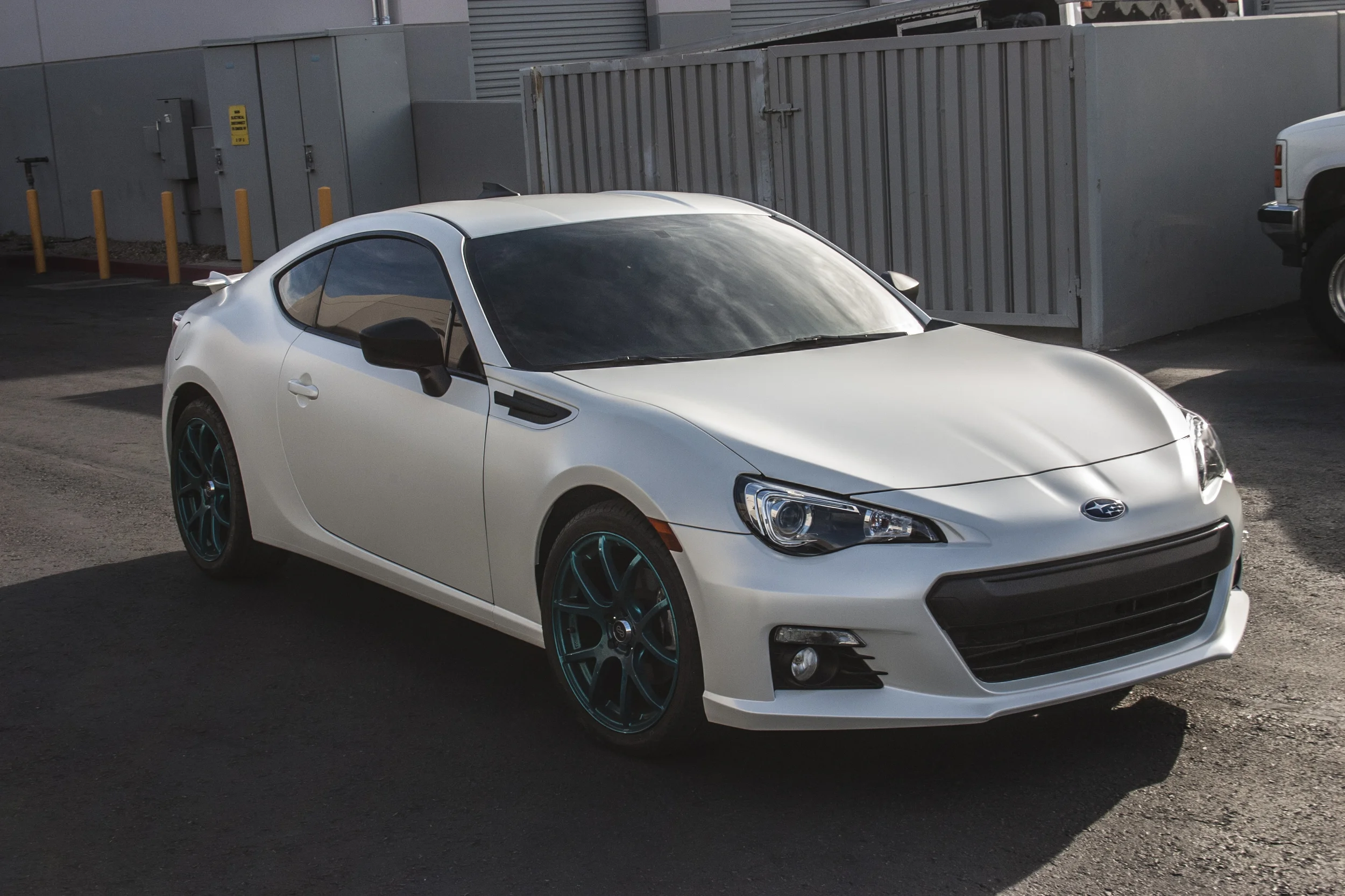 Subaru BRZ - Satin Pearl White — Incognito Wraps