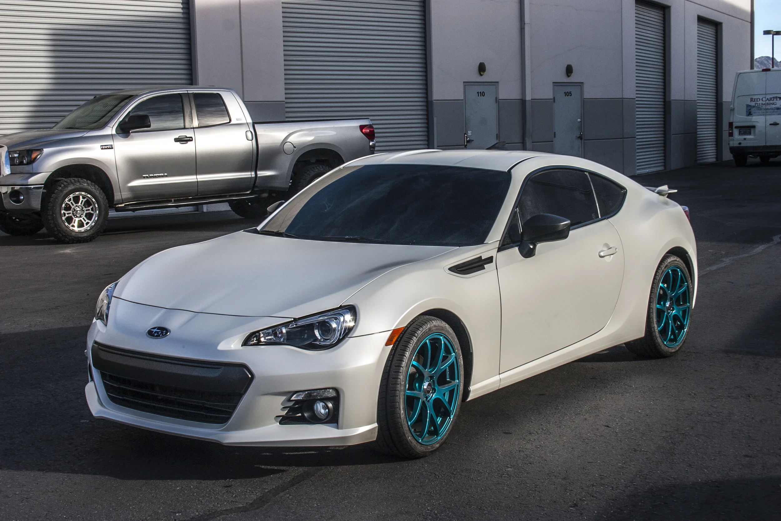 Subaru BRZ - Satin Pearl White — Incognito Wraps