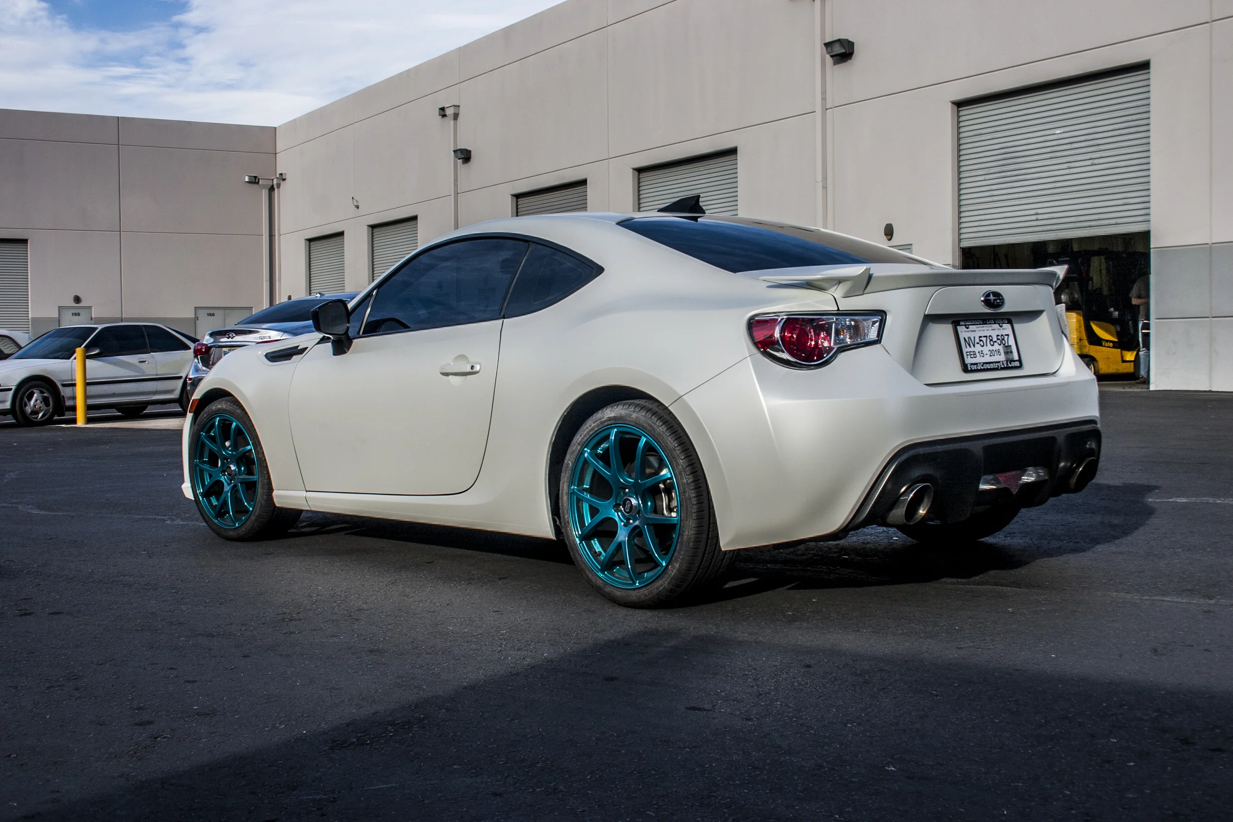 Subaru BRZ - Satin Pearl White — Incognito Wraps