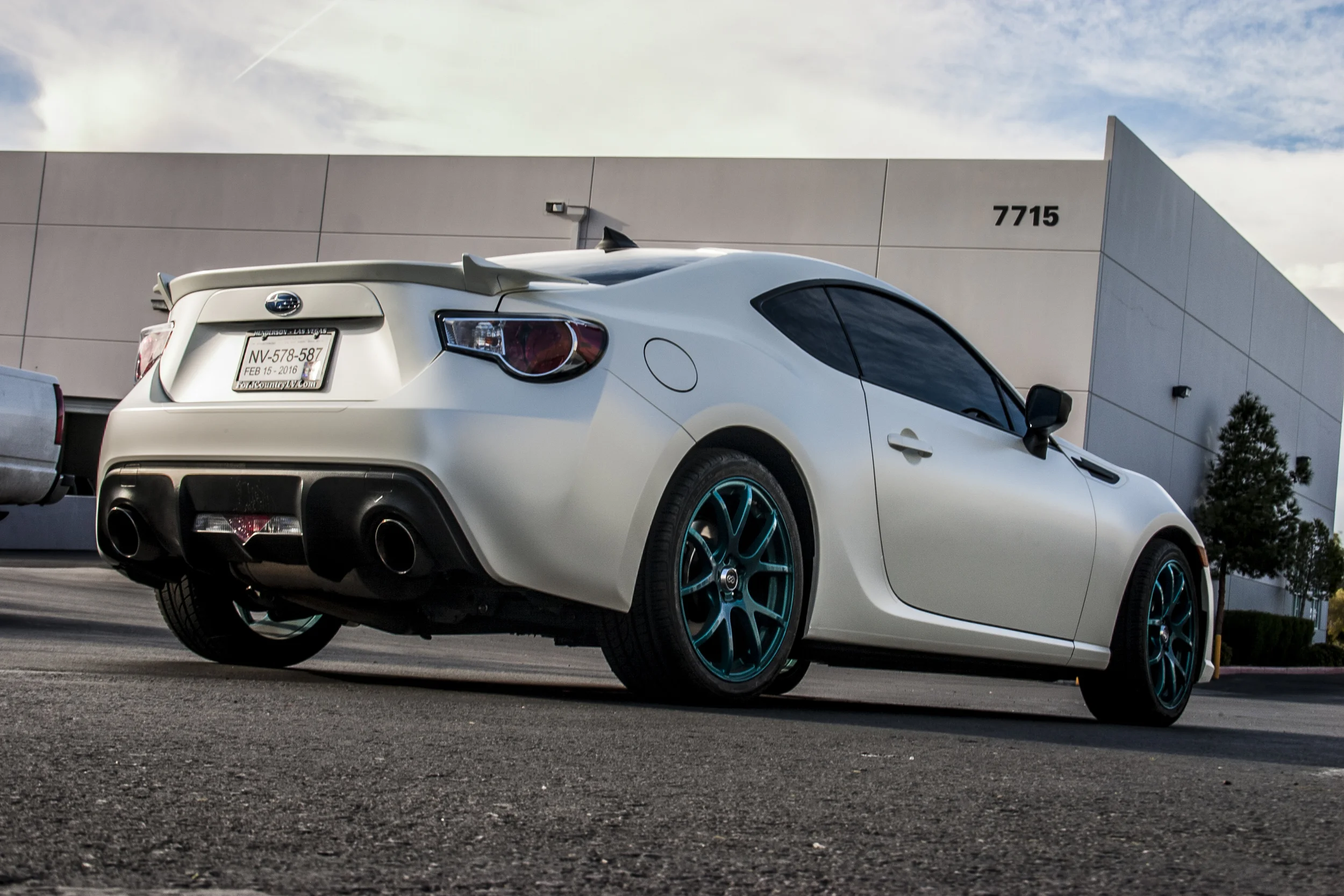 Subaru BRZ - Satin Pearl White — Incognito Wraps