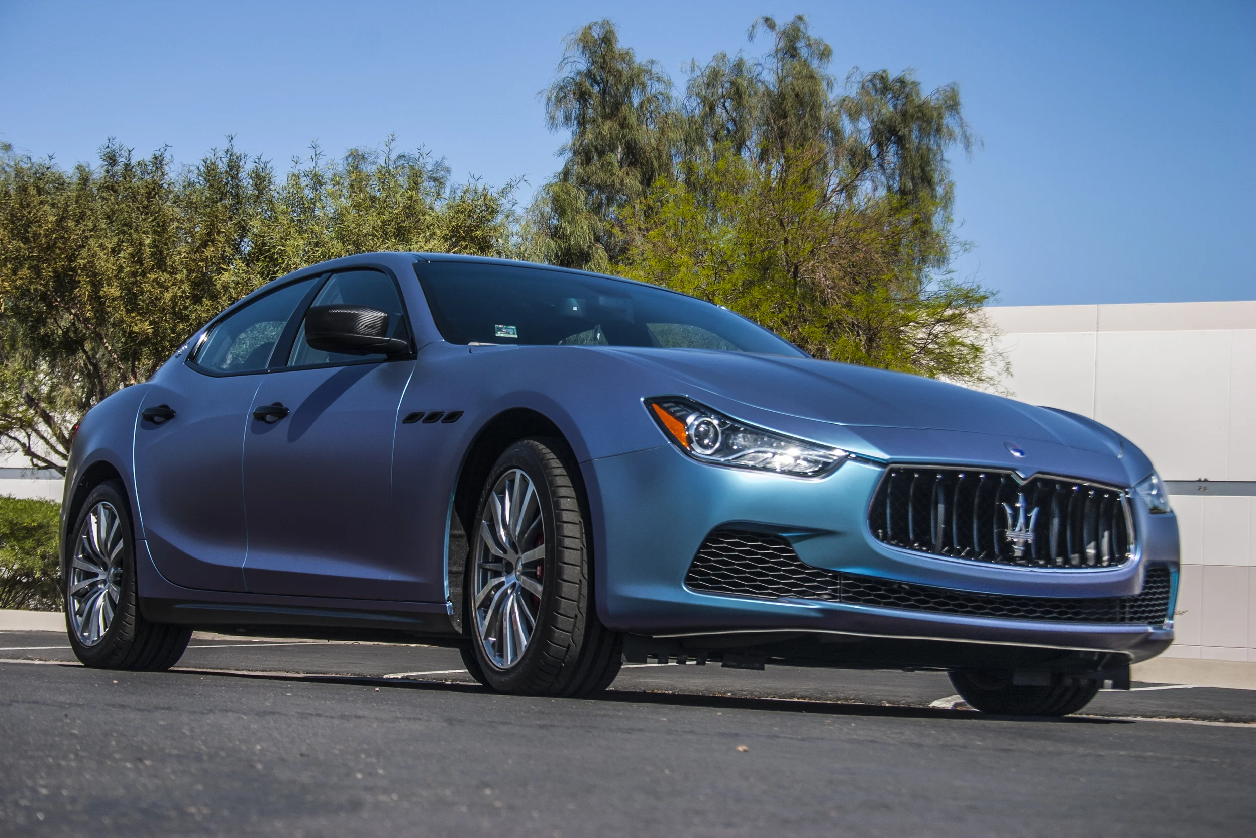 Maserati Ghibli - Shift Effect Turquoise/Lavender — Incognito Wraps