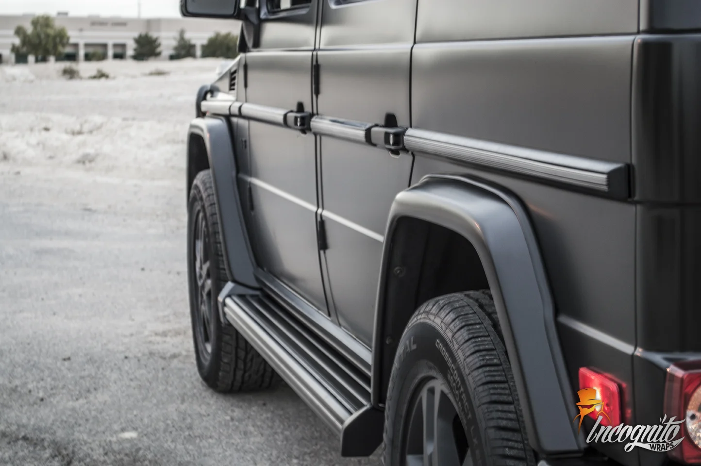 Mercedes G Wagon Blacked Out Matte