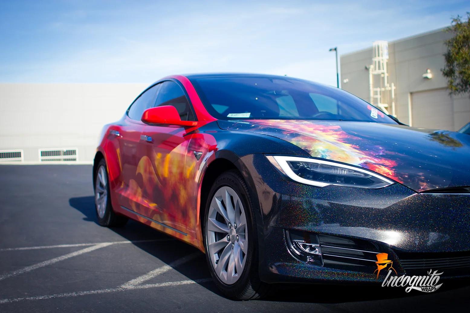 Tesla Model S Sunset Red