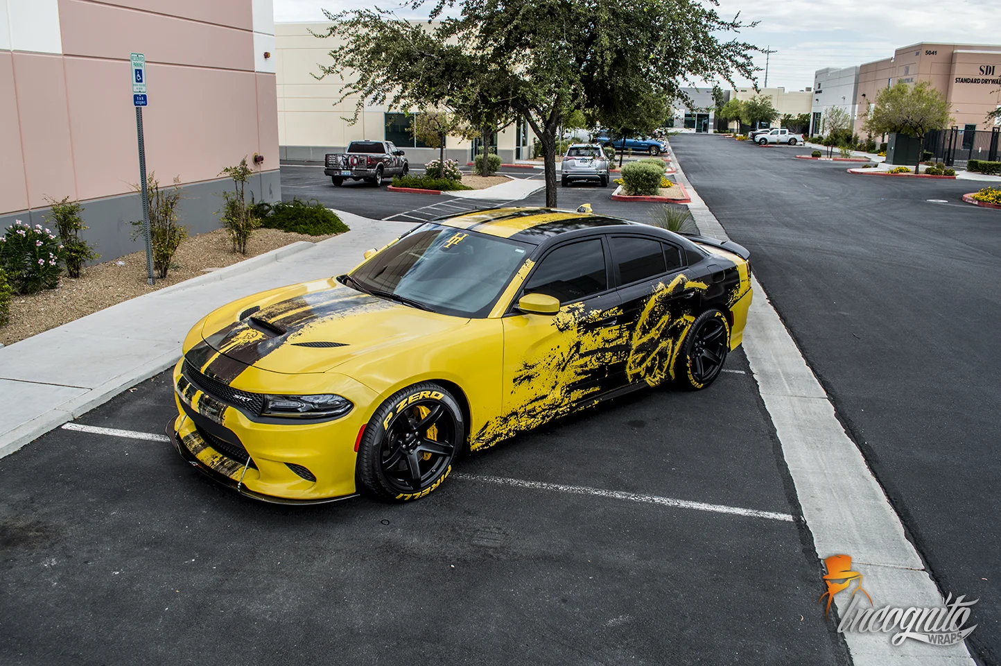 Dodge Charger Hellcat - Full Reflective Design — Incognito Wraps