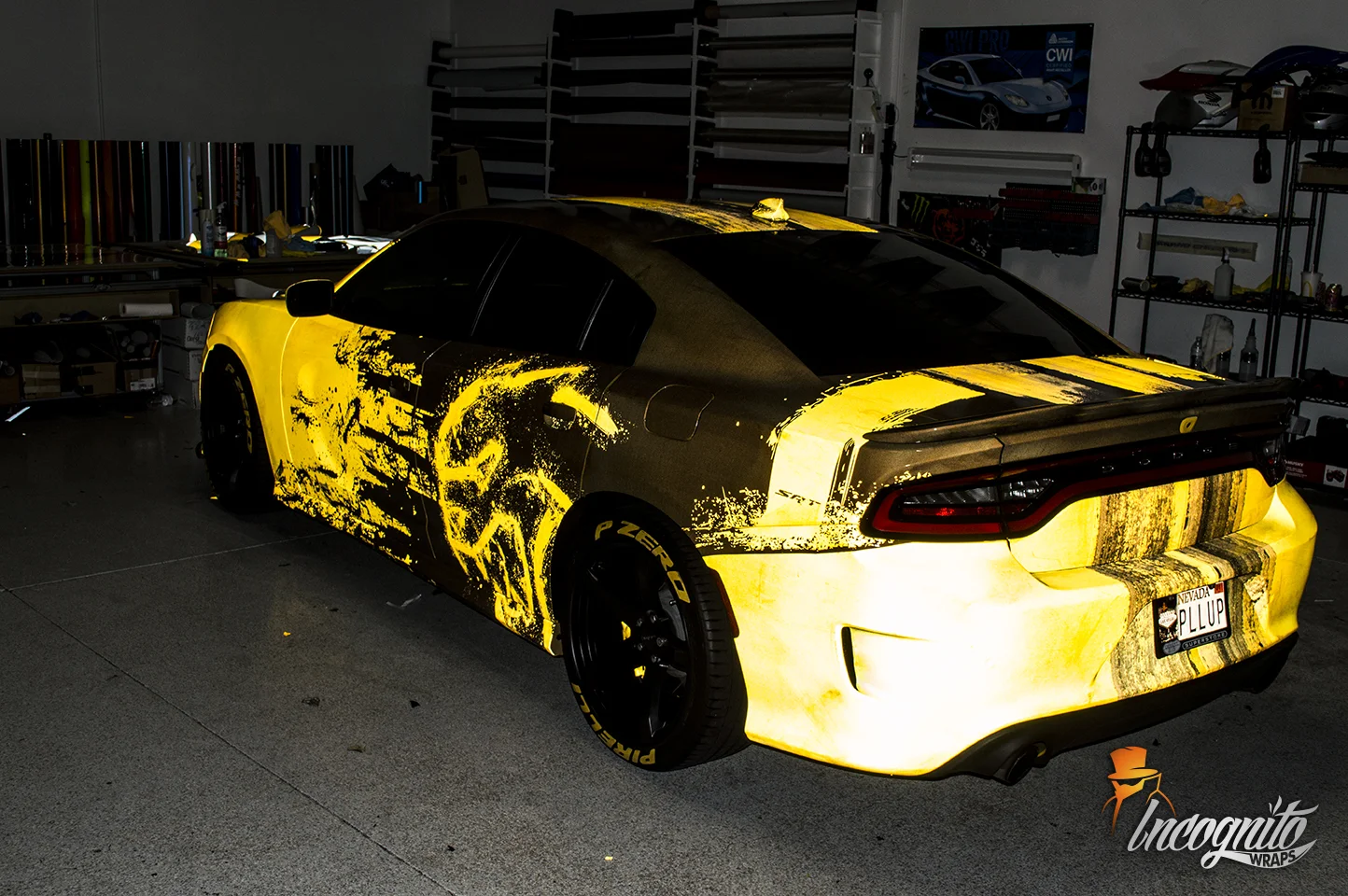 Dodge Charger Hellcat - Full Reflective Design — Incognito Wraps