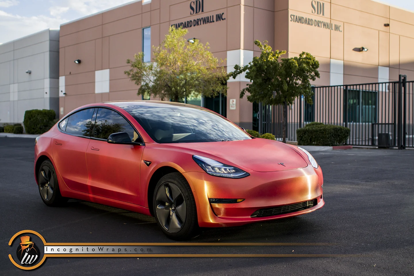 Tesla Model S Sunset Red