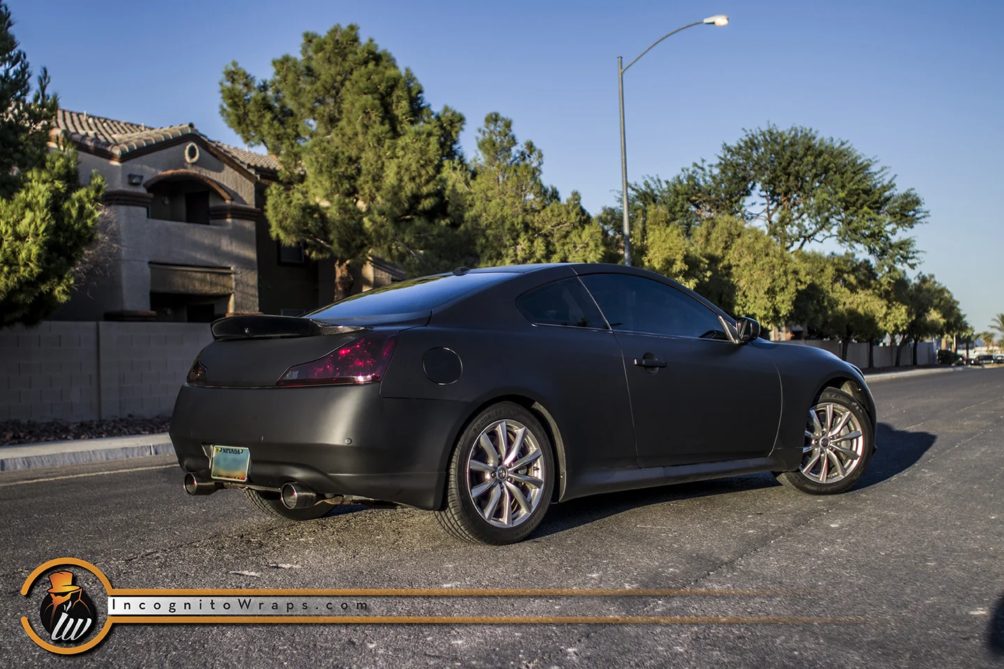 Black On Black Infiniti G35 Coupe