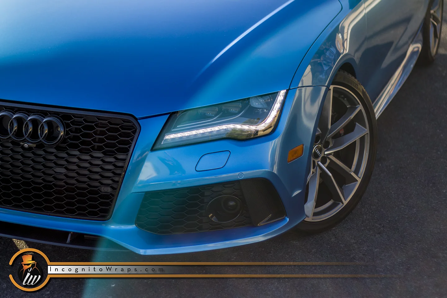 Blue Metallic Cars