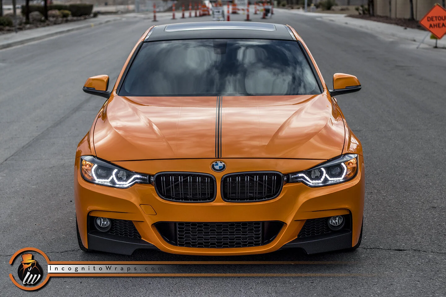 Orange Bmw 328i
