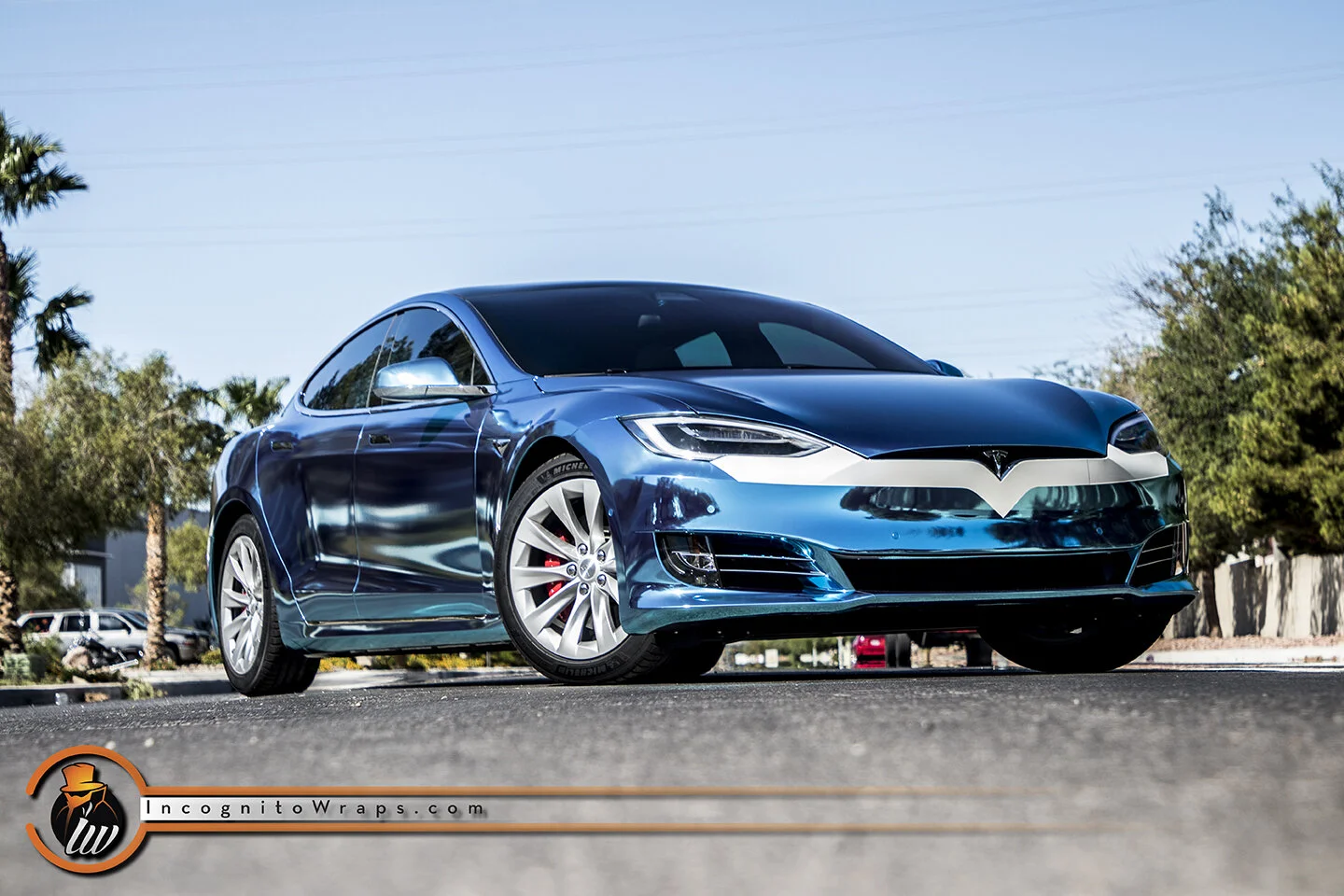 Tesla Model S Blue