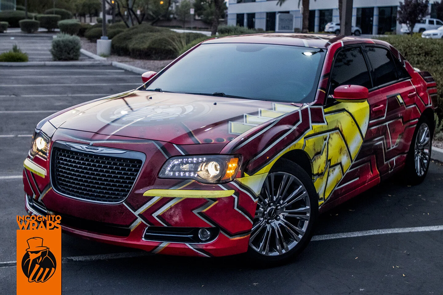 Iron Man Car Paint Job