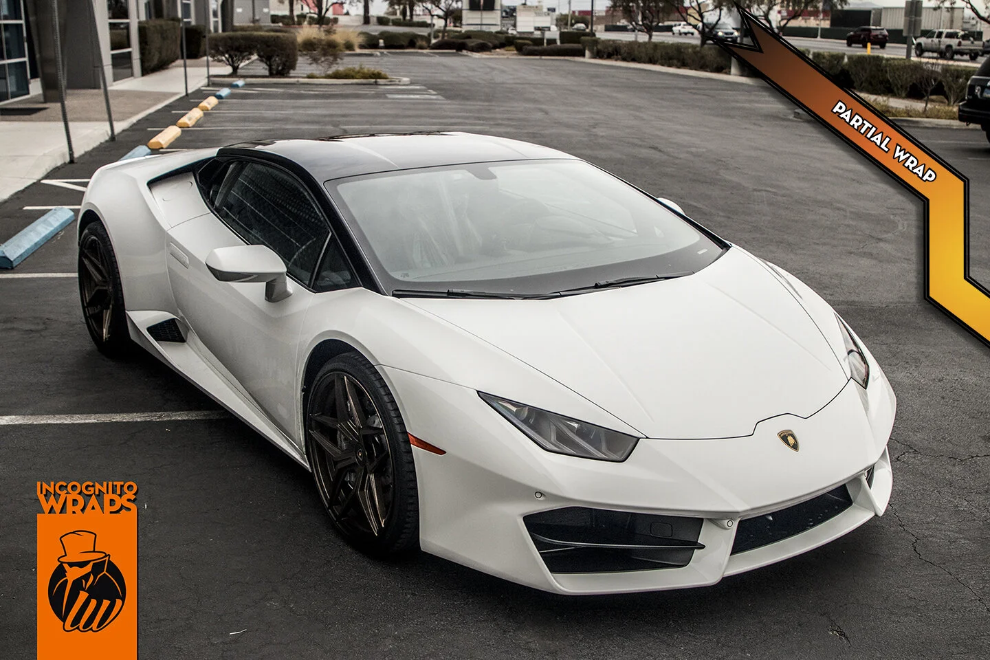 White And Black Lamborghini