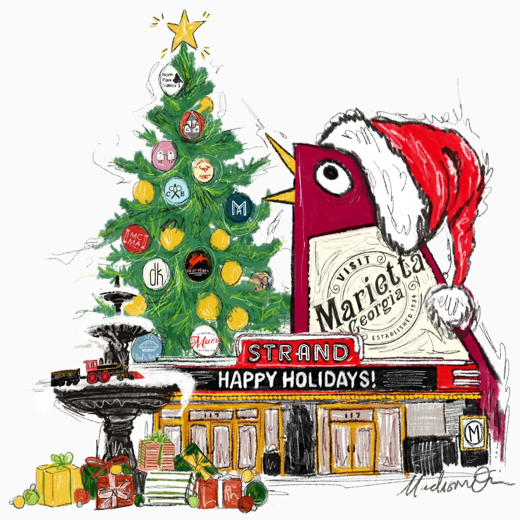 Travelin' Tree Card — Madison O'Brien