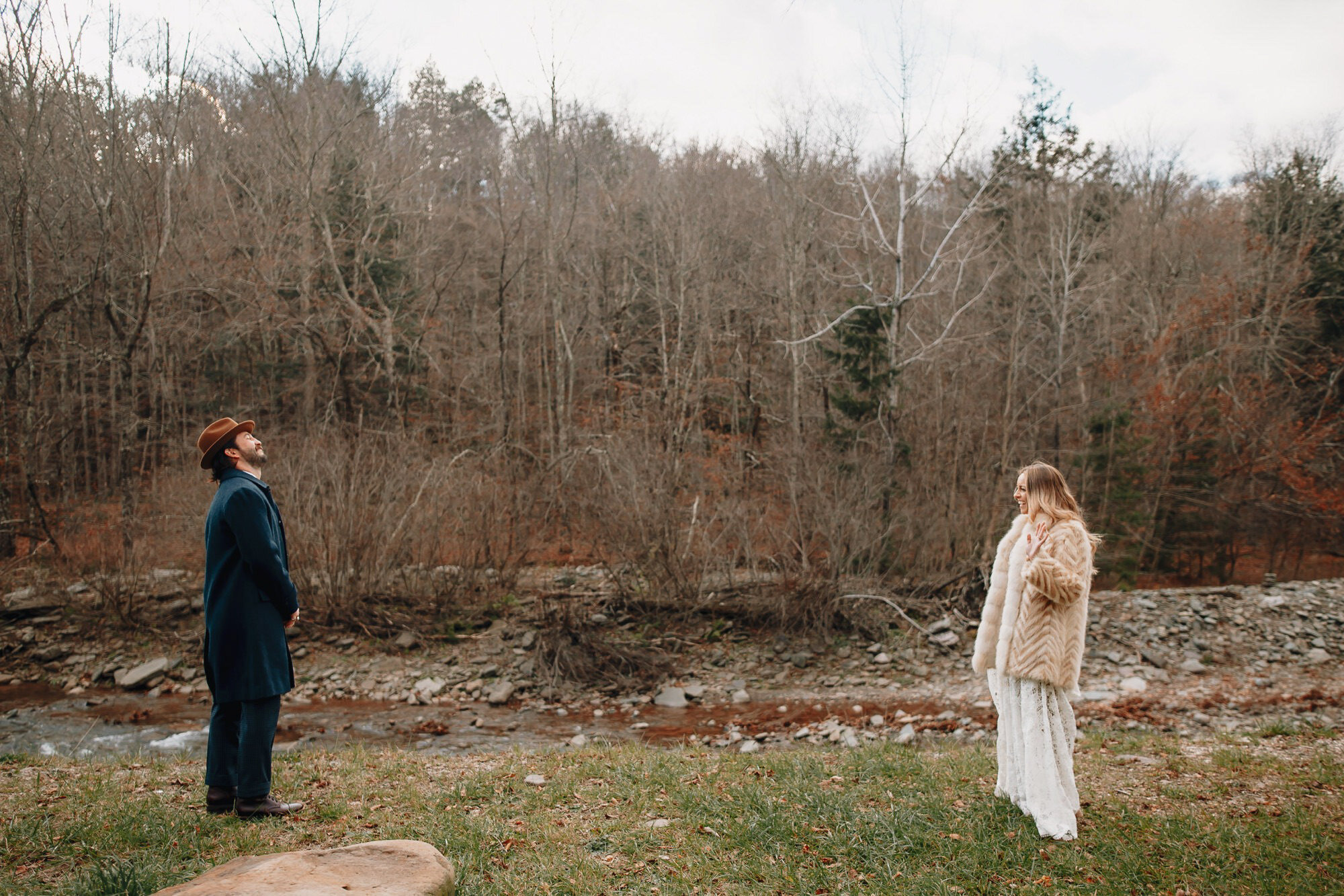 Full Moon Resort Wedding Photos - Autumn, Boho, Catskills - Hudson ...