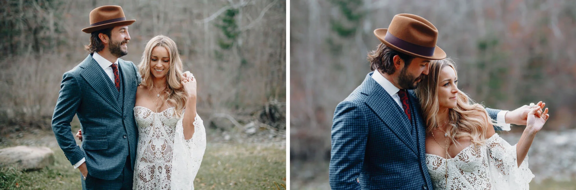 Full Moon Resort Wedding Photos - Autumn, Boho, Catskills - Hudson ...