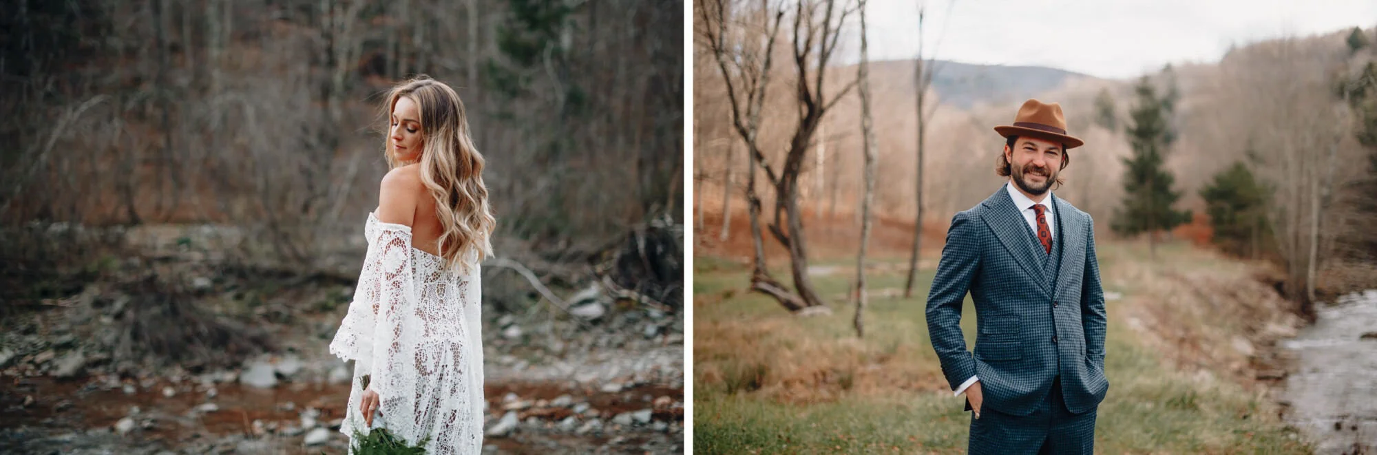 Full Moon Resort Wedding Photos - Autumn, Boho, Catskills - Hudson ...