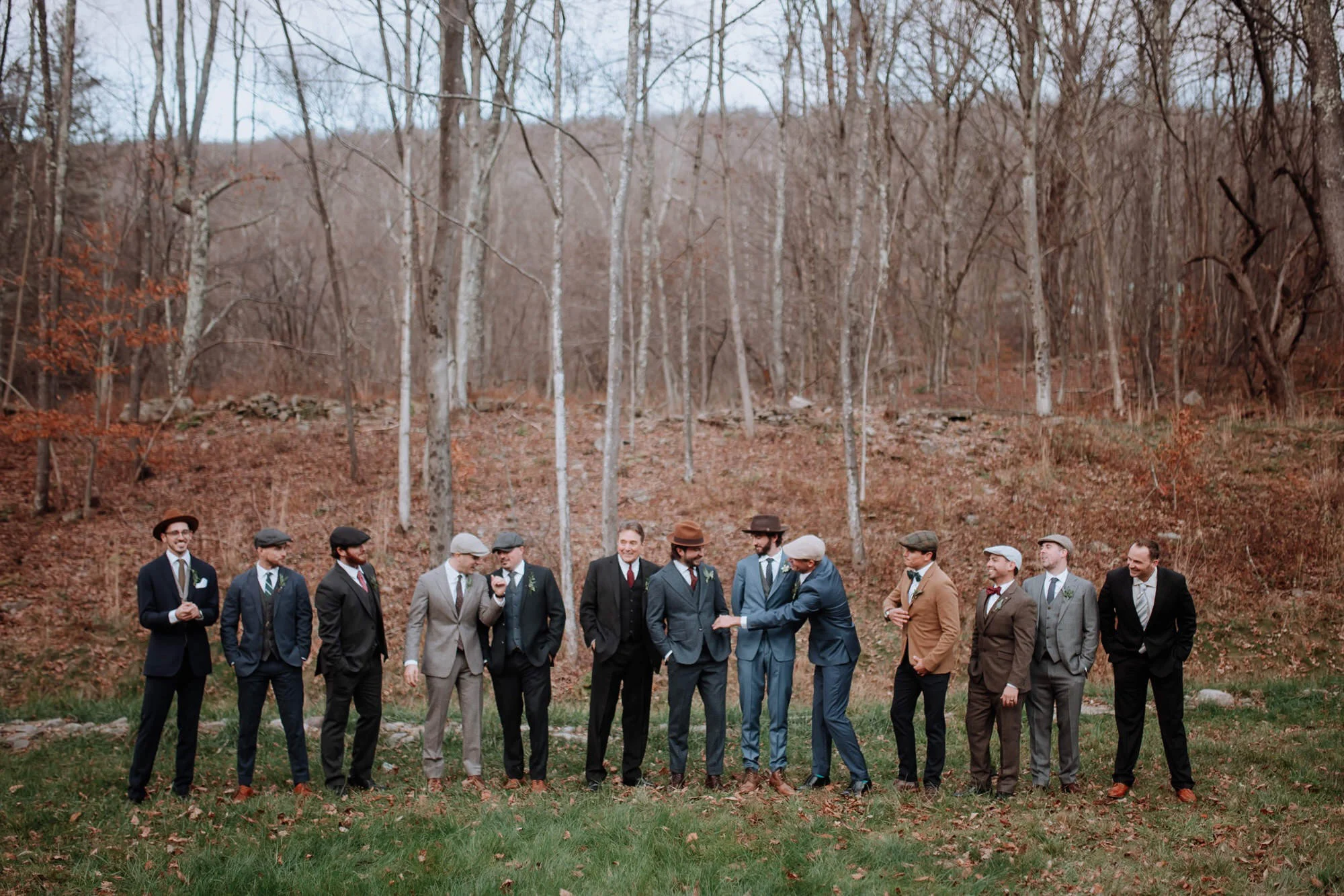 Full Moon Resort Wedding Photos - Autumn, Boho, Catskills - Hudson ...