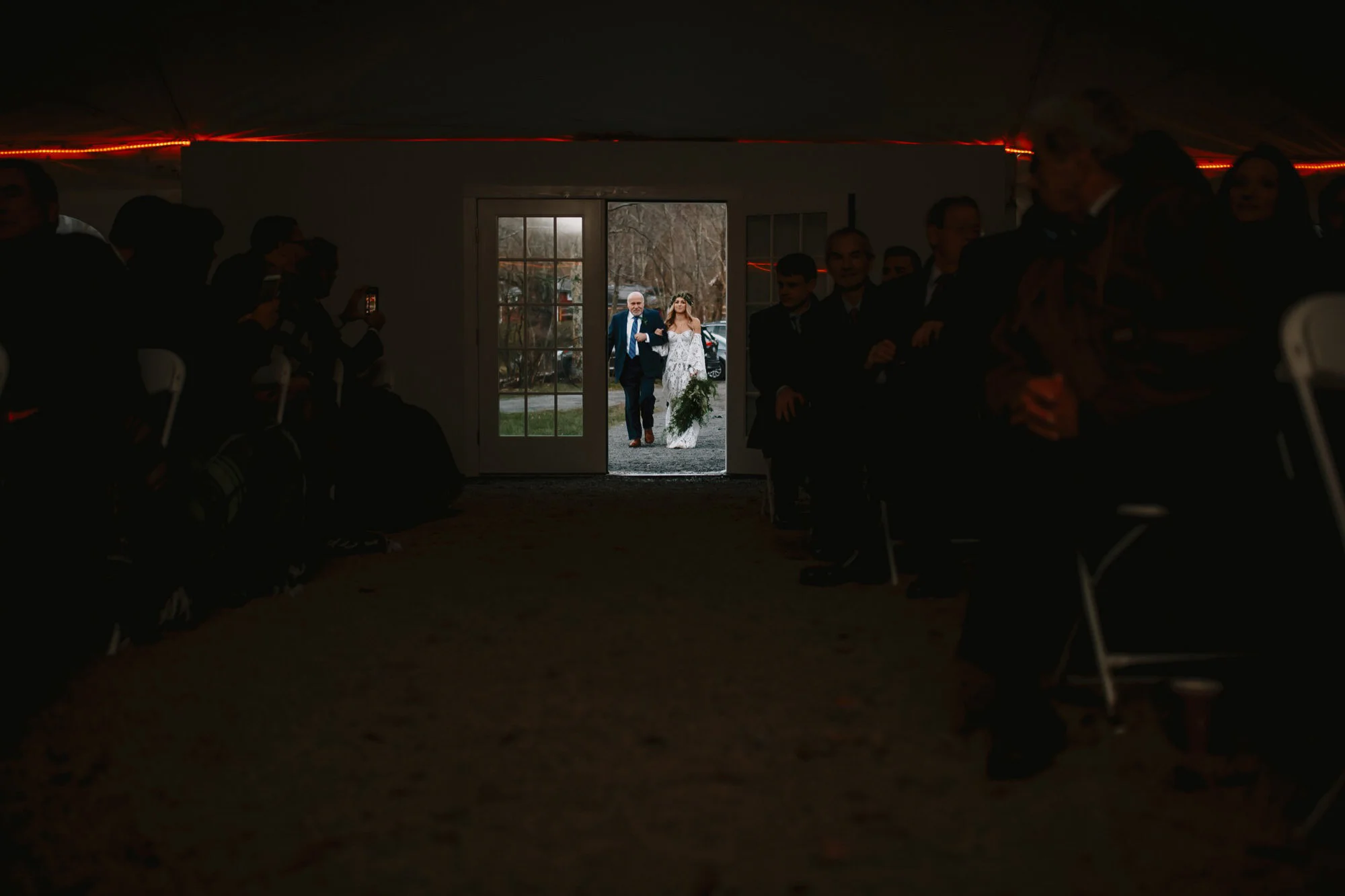 Full Moon Resort Wedding Photos - Autumn, Boho, Catskills - Hudson ...