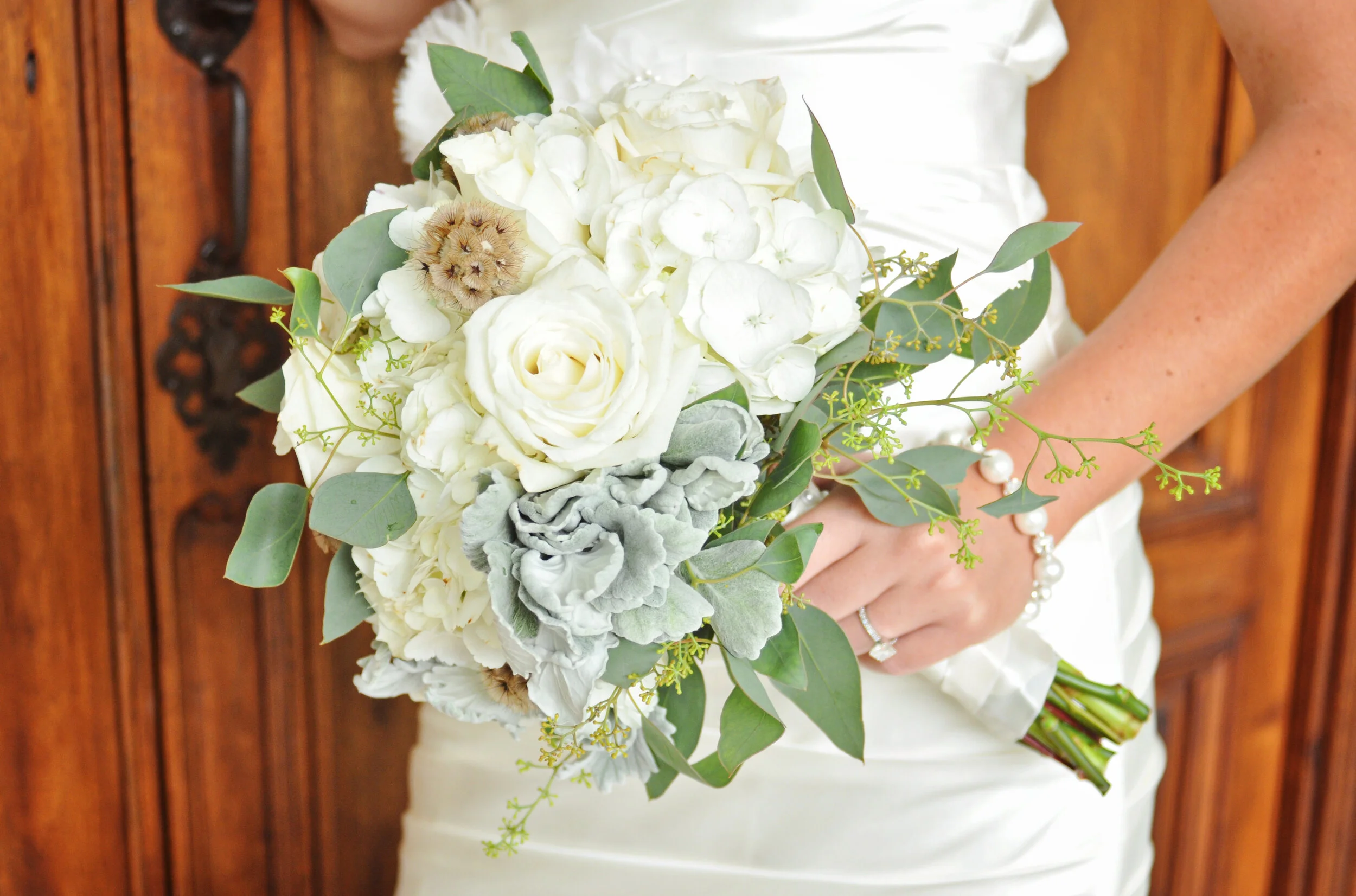 BOUQUET COLOR: WHITE — Rose Of Sharon Floral Design Studio
