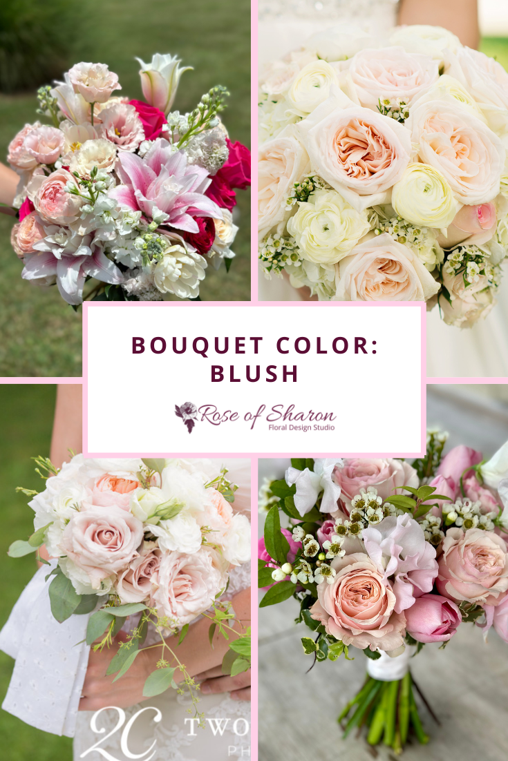 Wedding Bouquets by Color – Rose of Sharon Floral Design Studio ...