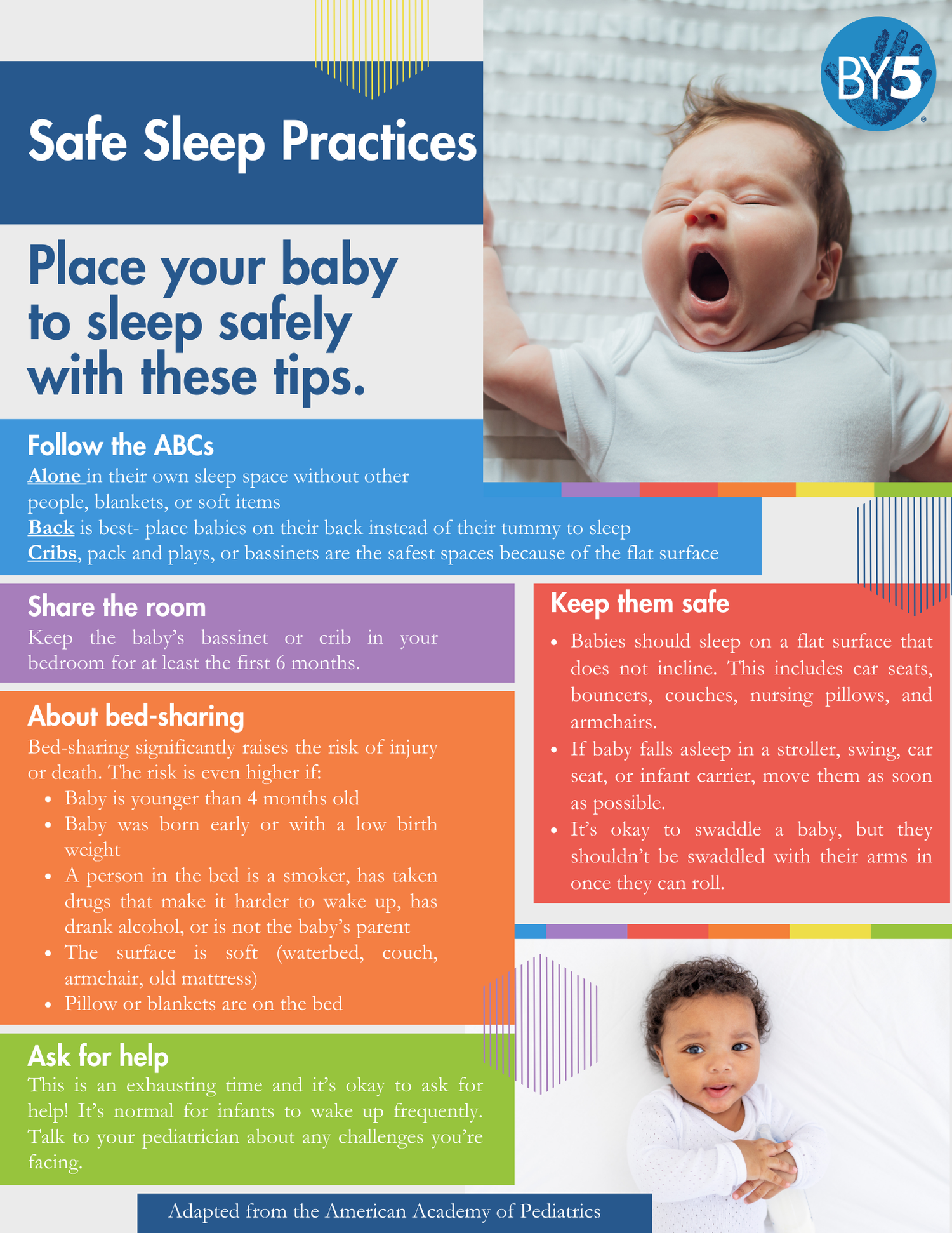 Safe Sleep — BY5 - Early Childhood Development
