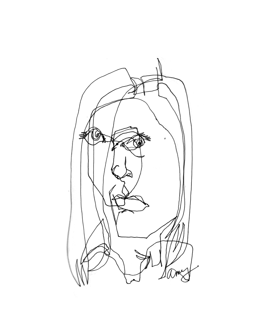 Famous Contour Line Drawings