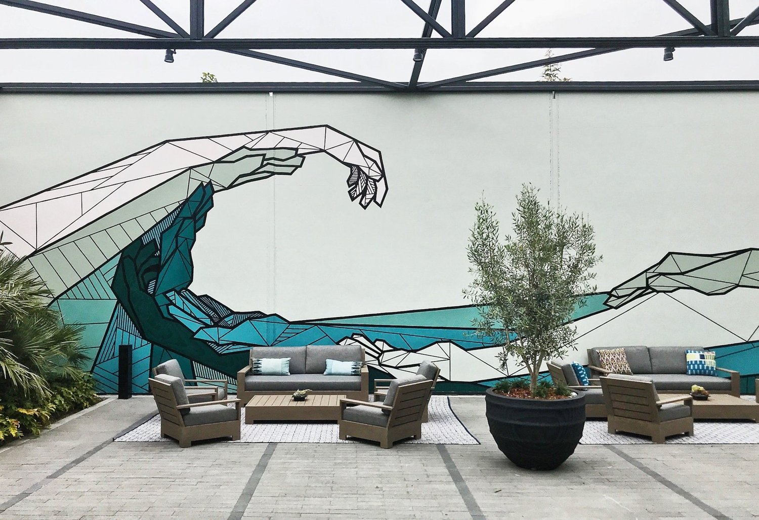 Custom Hand-Painted Murals in California | Allison Kunath, Licensed ...