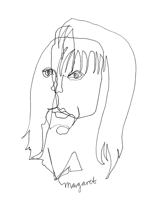 Blind Contour Portrait Artist for Events | Los Angeles — Allison Kunath ...