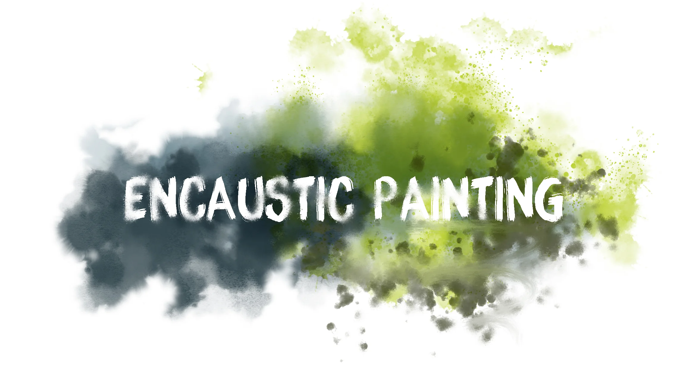 Encaustic painting — misty mawn