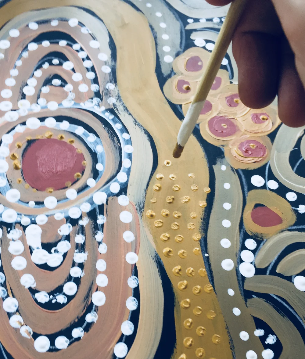 Aboriginal Art Lesson — misty mawn