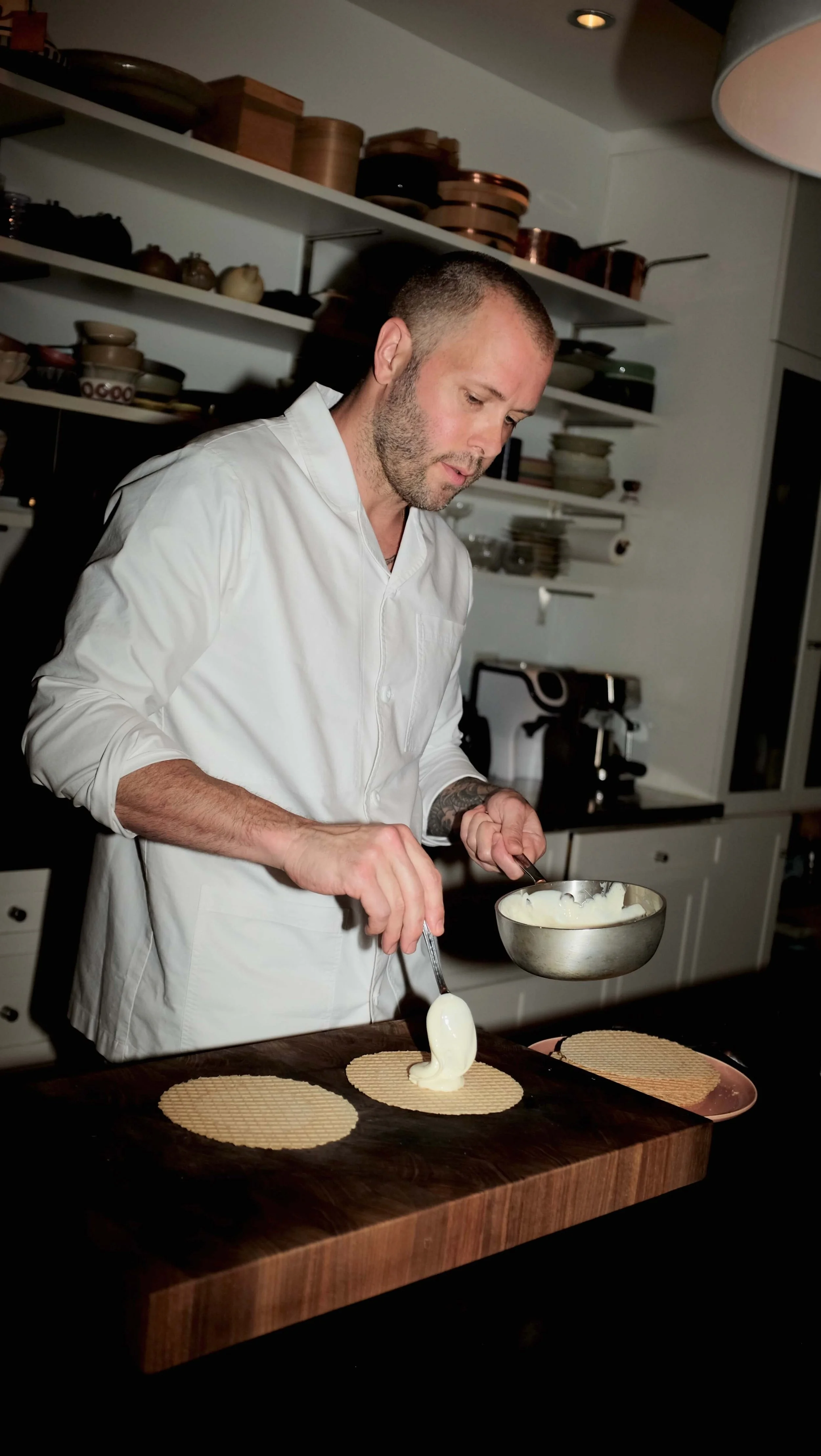 50s French Sack Coat - Finery x Chef Mike — Elevating the uniform to a ...