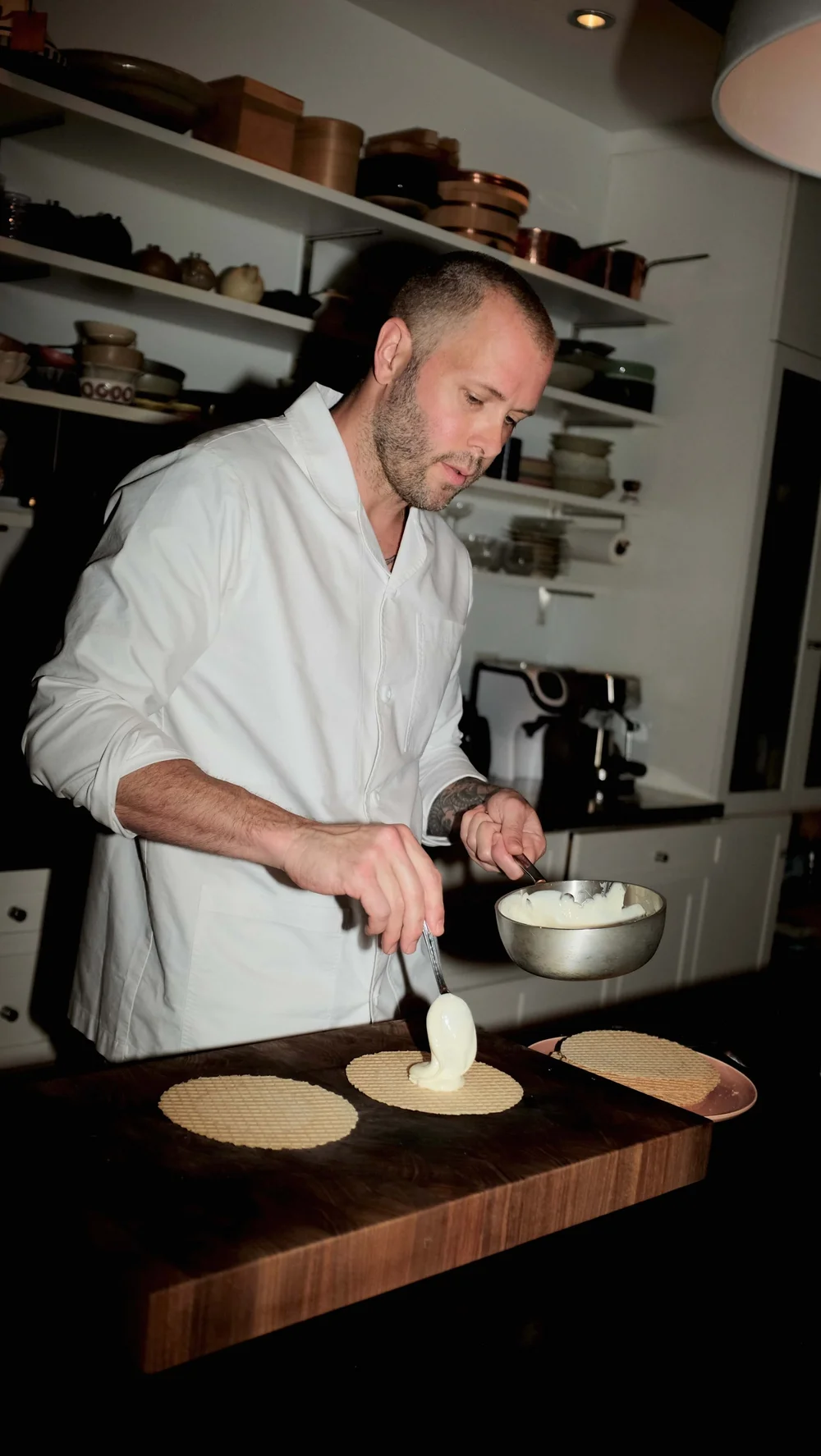 50s French Sack Coat - Finery x Chef Mike — Elevating the uniform to a ...