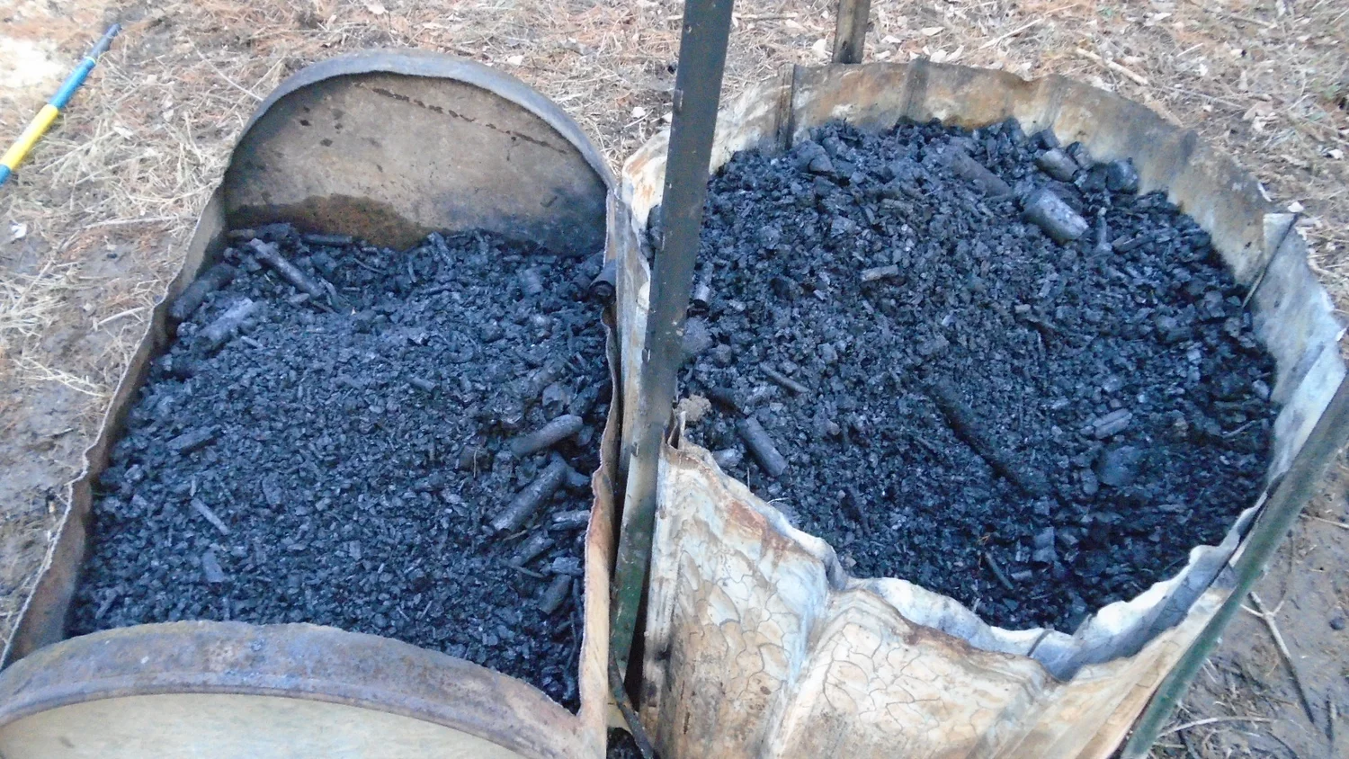 Biochar session - portable kilns. — Edible Acres