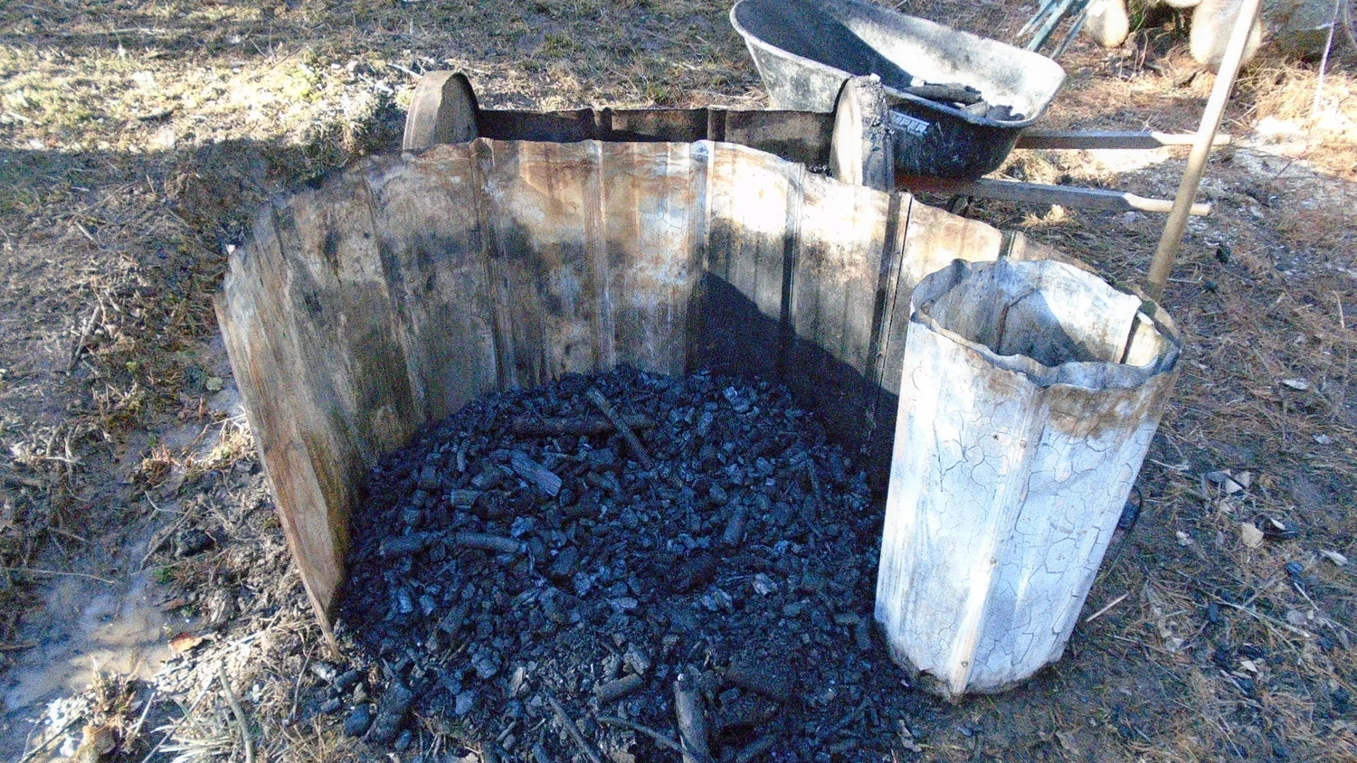 Biochar session - portable kilns. — Edible Acres