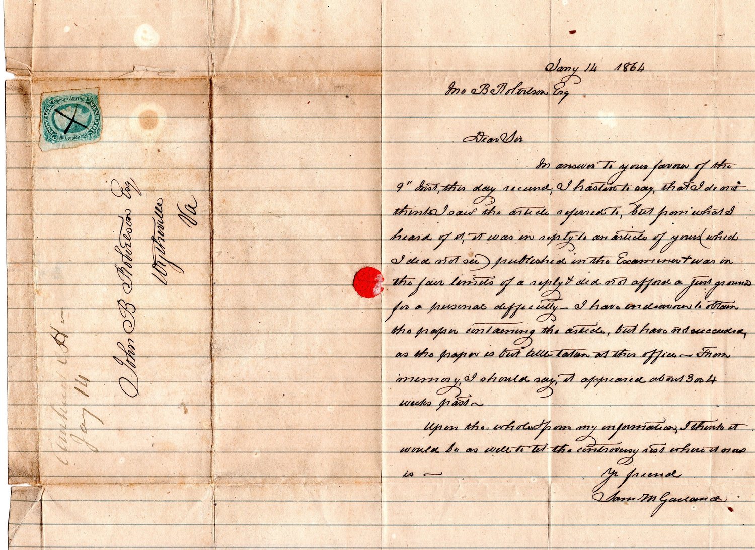 Civil War Documents — Lynchburg Museum System