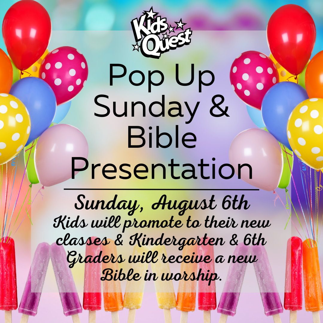 Pop Up Sunday — First Baptist Church Marietta