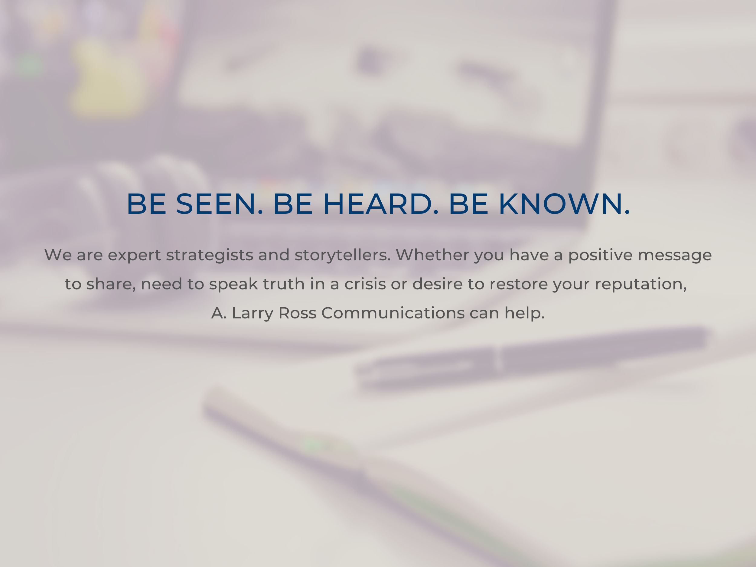 A. Larry Ross Communications