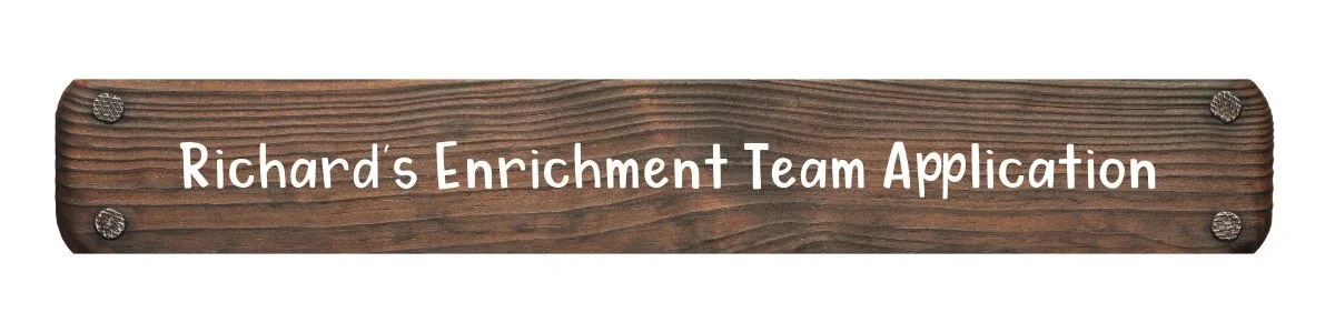Enrichment Team Application — Coco's Heart Dog Rescue