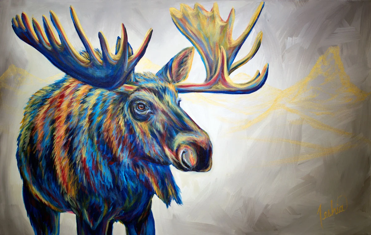 Moose | TeshiaArt