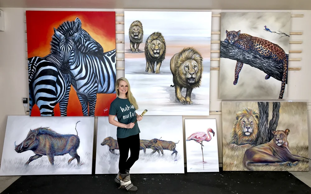 Teshia's Africa Series | TeshiaArt