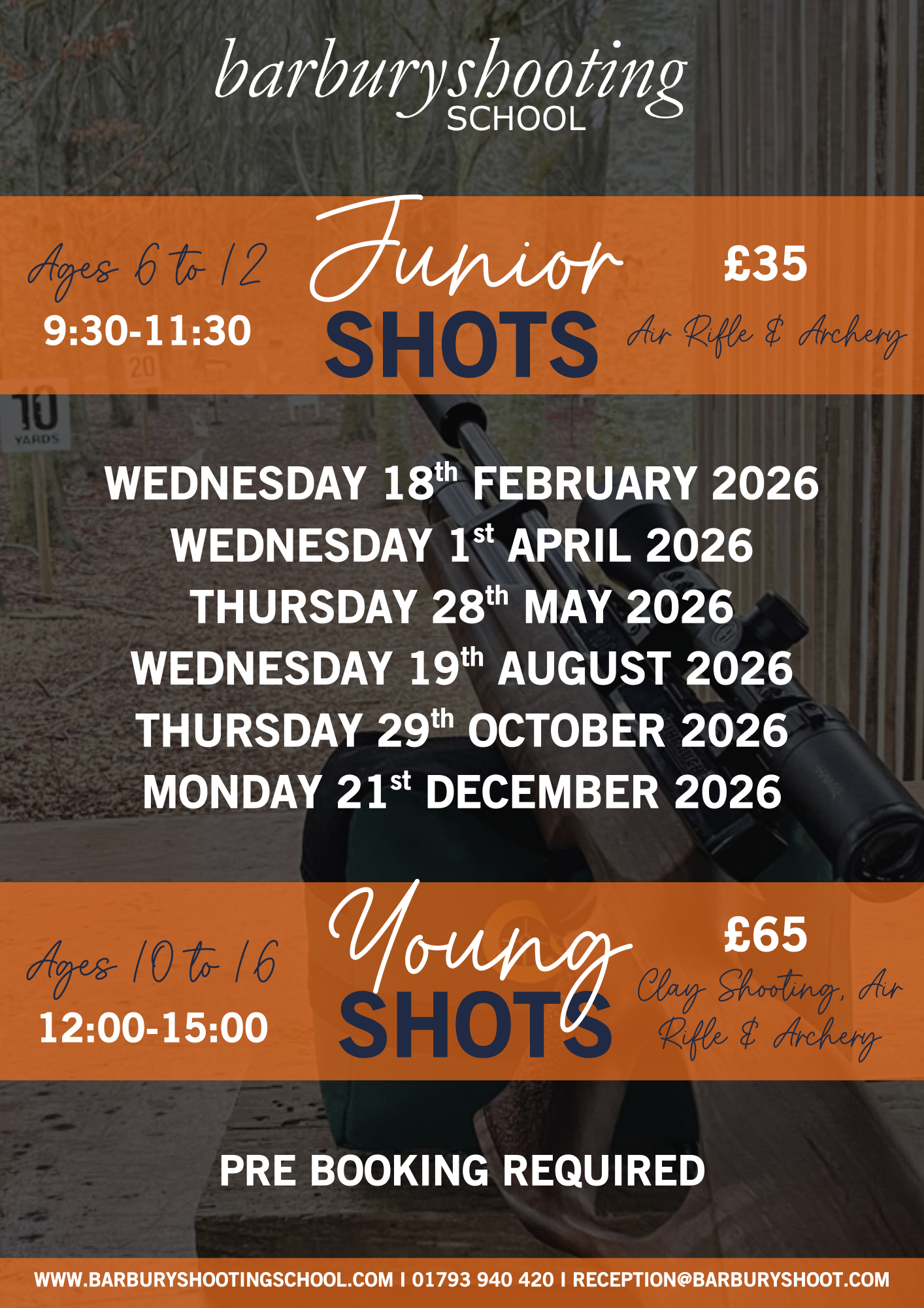 Young & Junior SHOTS — Barbury Shooting
