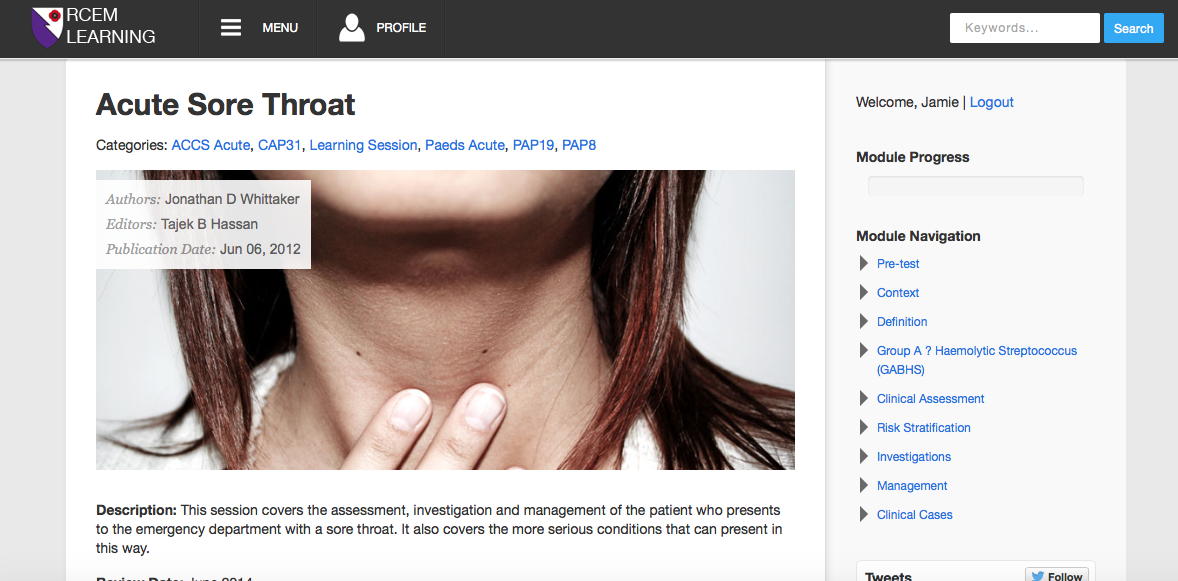 Fever, Sore Throat & ENT — EM3