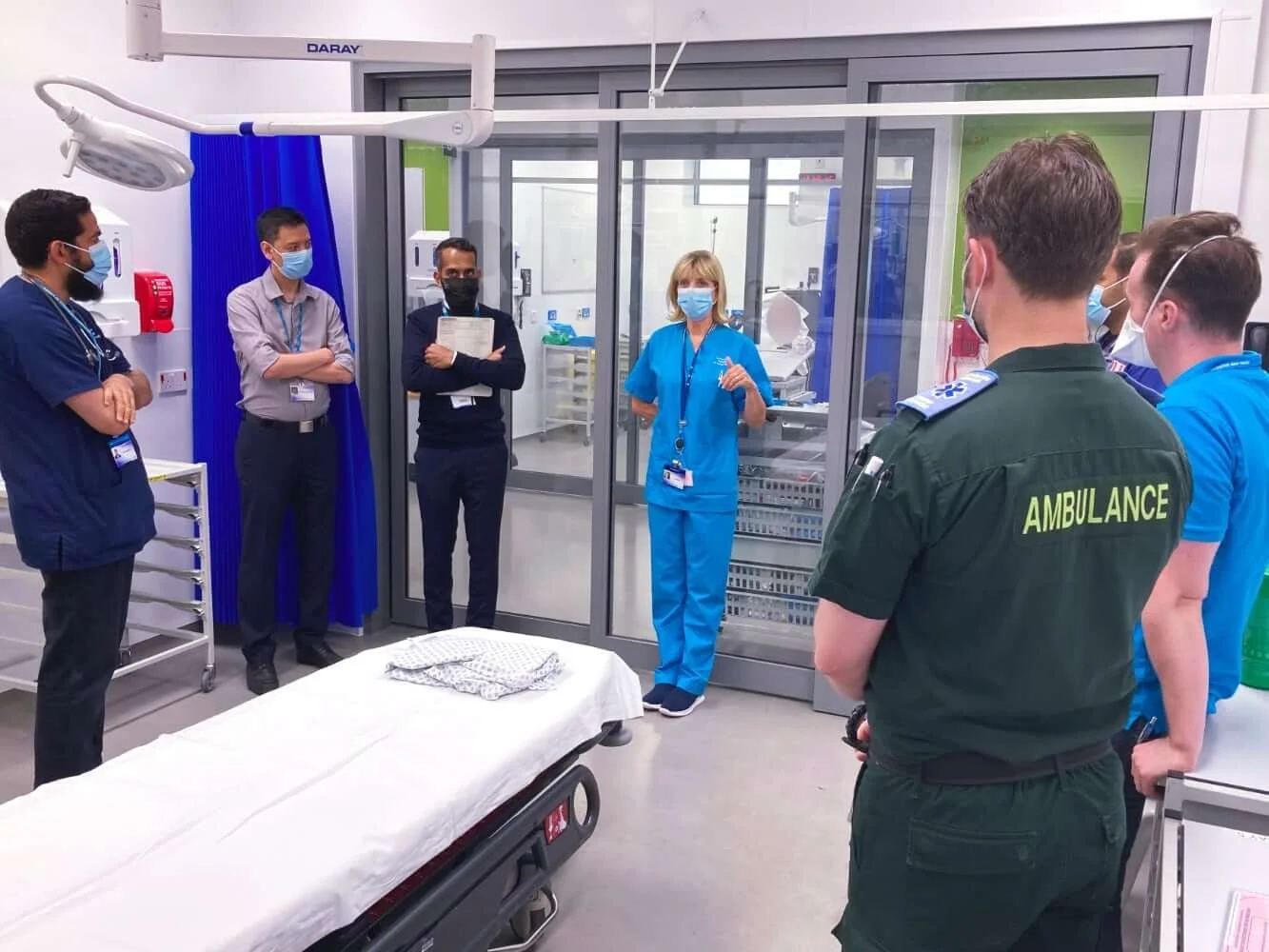 Activating the Major Haemorrhage Protocol — EM3