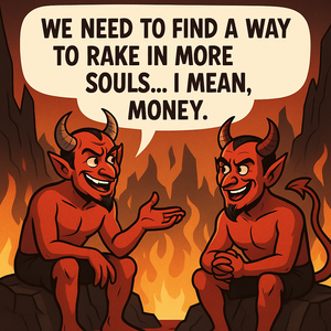 The Joke About Two Devils Who Opened a Store