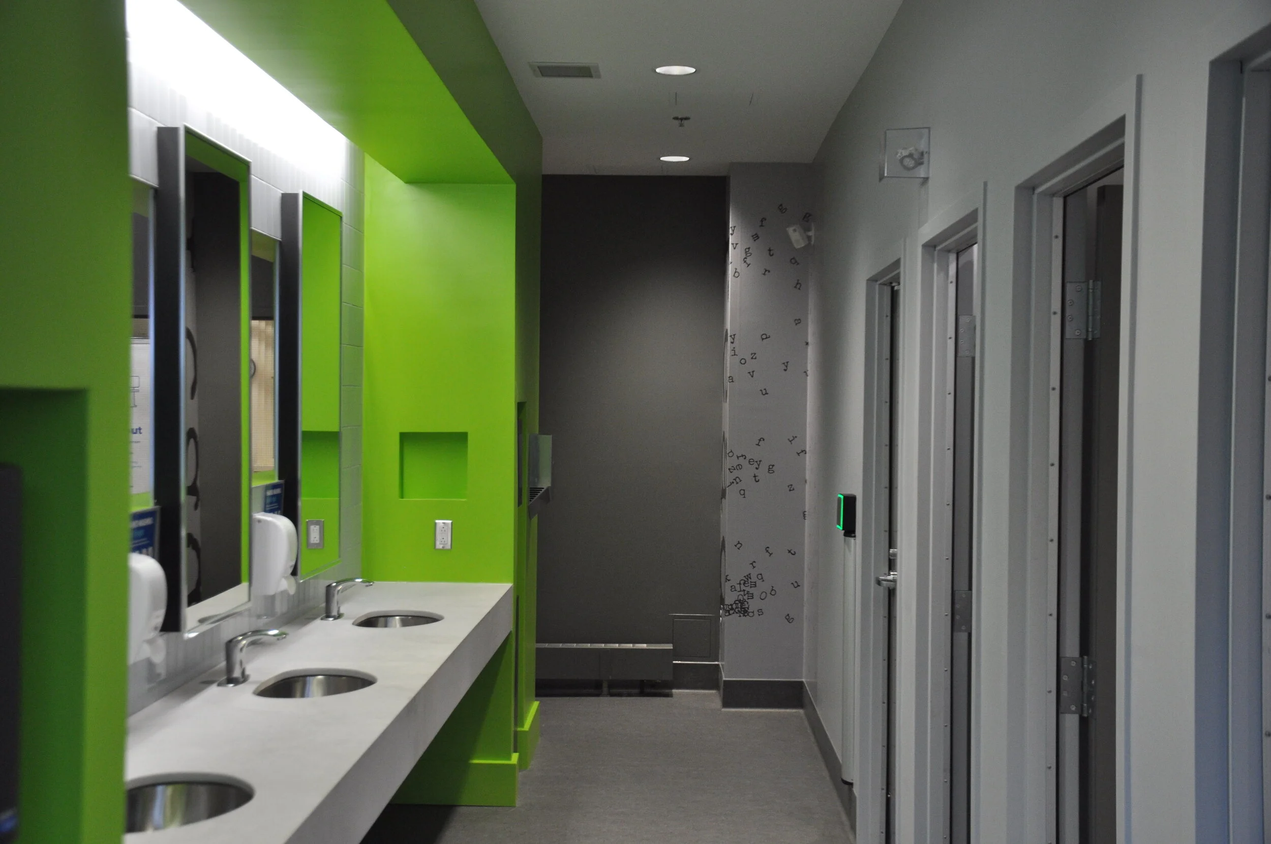 ACADIA LIBRARY WASHROOMS — RHAD Architects