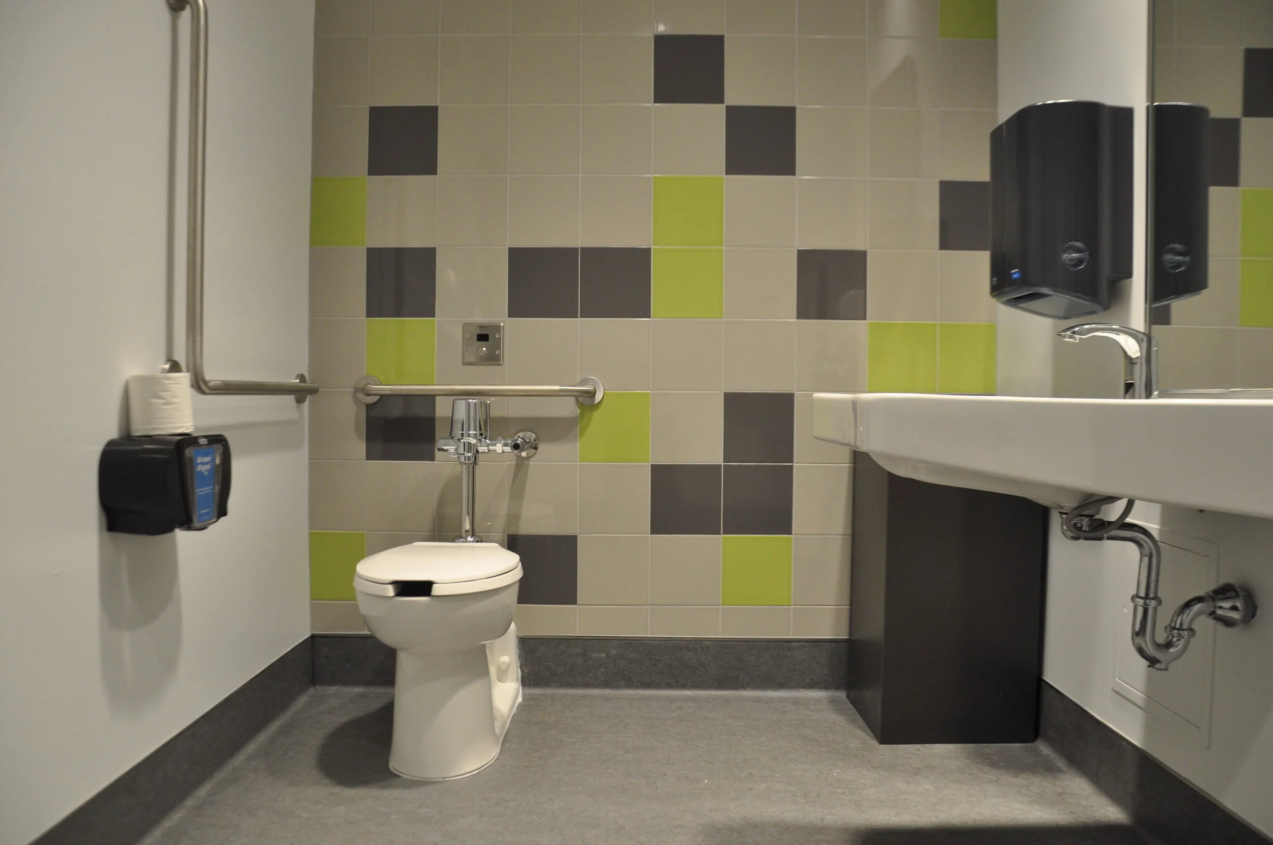 ACADIA LIBRARY WASHROOMS — RHAD Architects