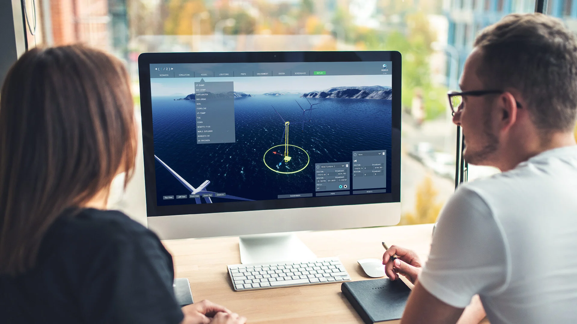 Lifeboat Simulator System — Morild Interaktiv AS