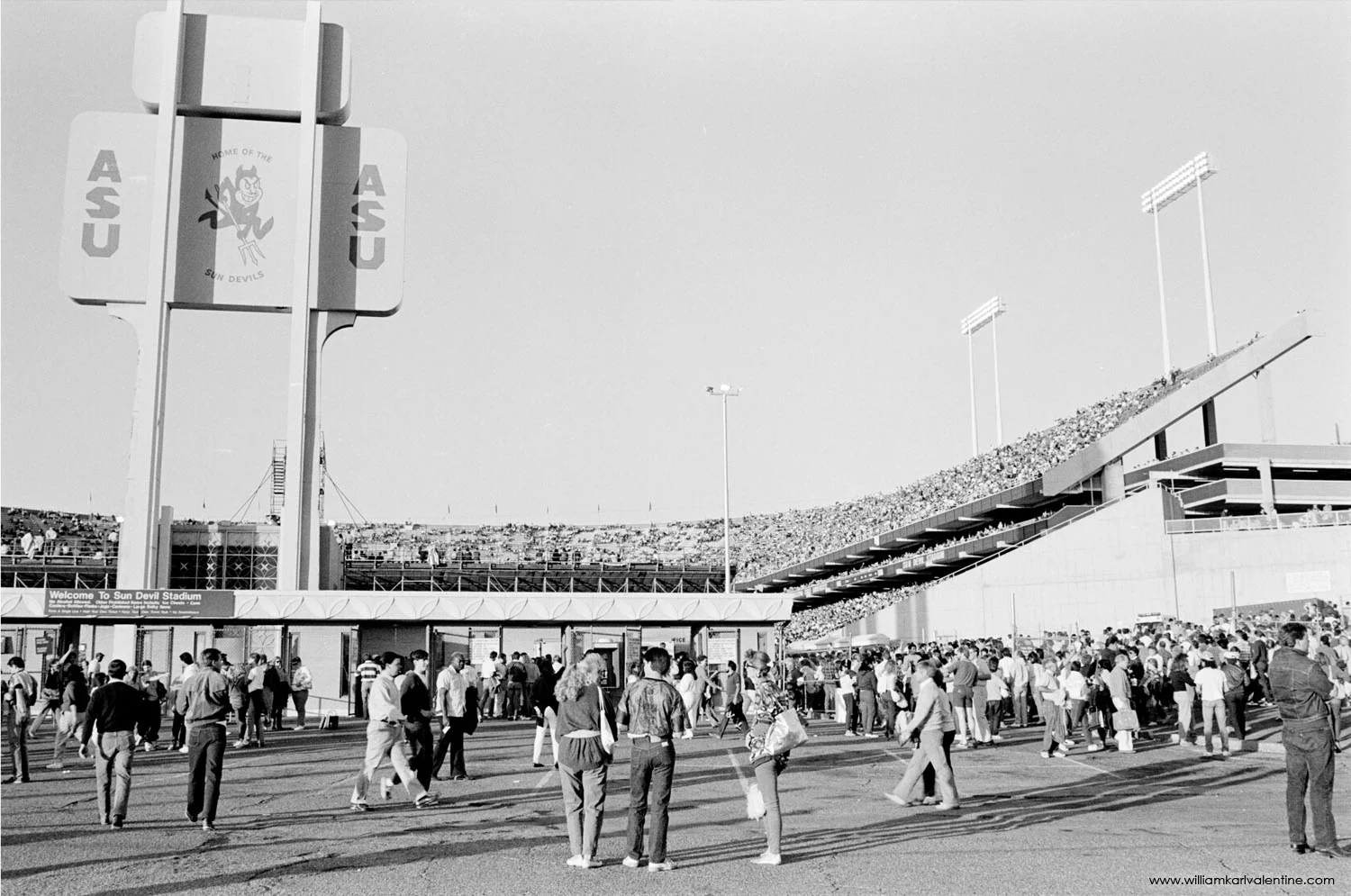 Arizona State University 1980s Photographs — William Karl Valentine