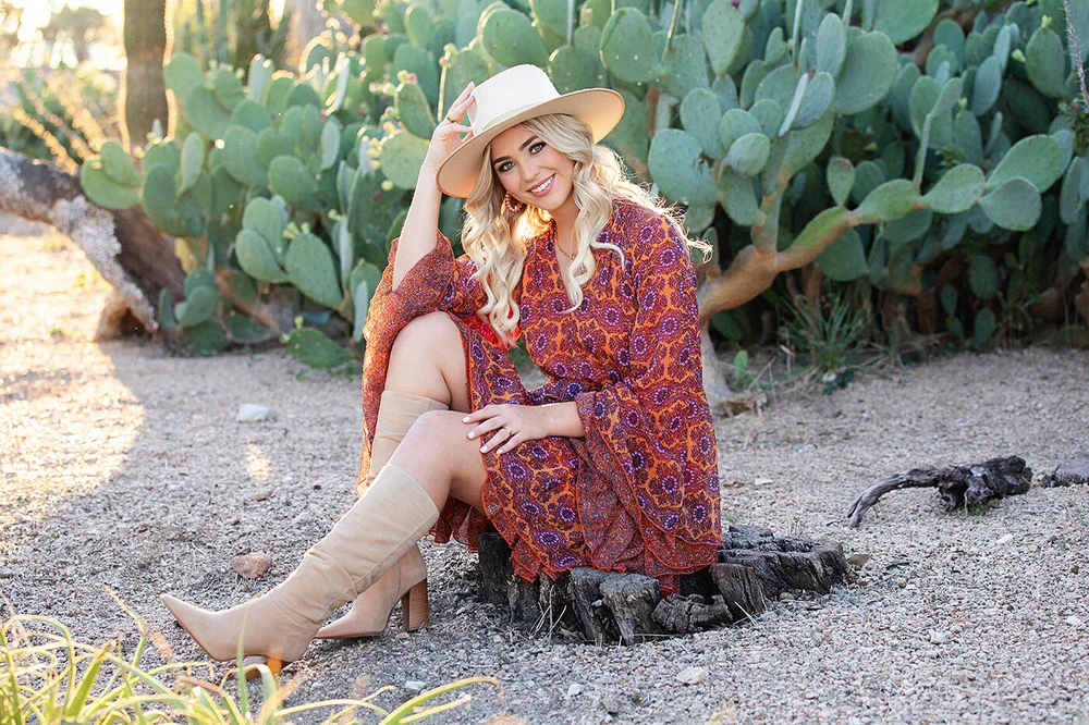 San Antonio Senior Photographer / San Antonio Botanical Gardens ...