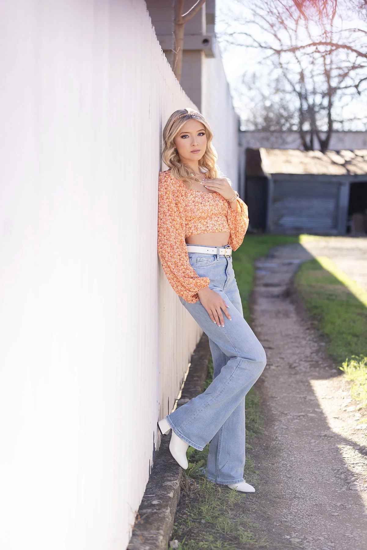 Boerne Senior Photographer / Boerne Country Chic Photo Session/ Becca ...